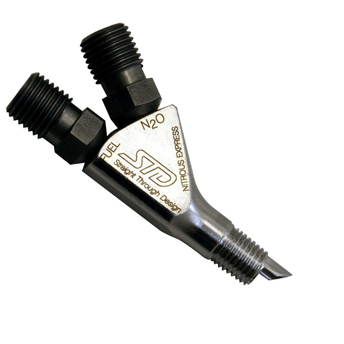 S.T.D. STRAIGHT THRU DESIGN NOZZLE WITH FITTINGS (1/16 NPT NOZZLE)