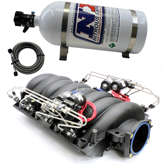 factory ls3 intake w/ nxdirect port